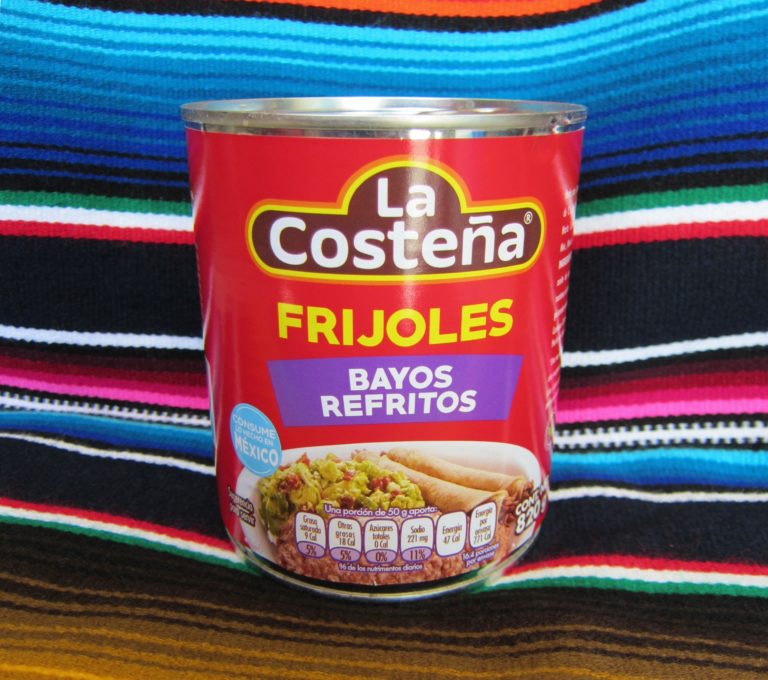 Refried Bayo Beans (820grs/can) – Azteca – Mexican Food Products Online ...