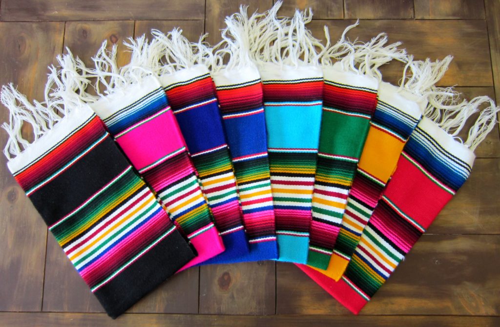 Sarape Style Table Mats 48cm x 33 cm – Azteca – Mexican Food Products ...