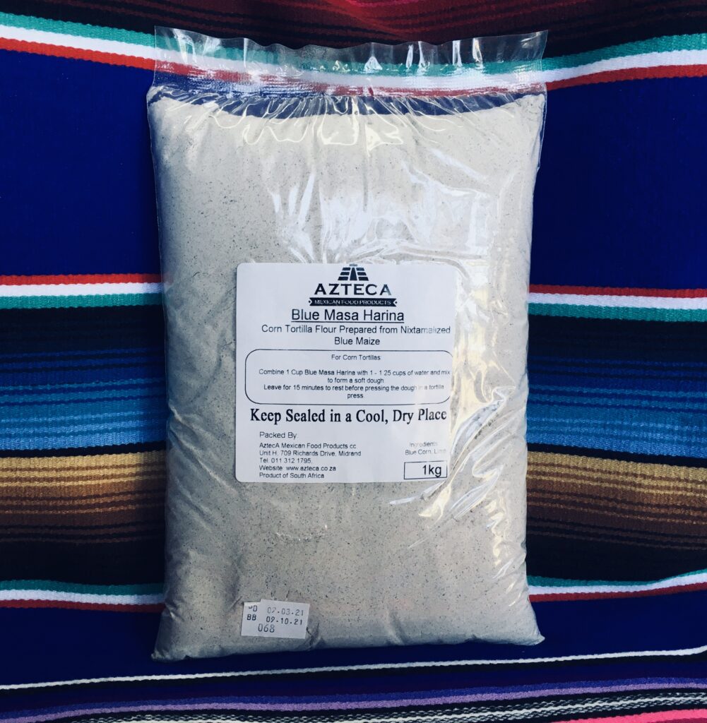Blue Masa Harina – 1 Kg packet – Azteca – Mexican Food Products Online ...