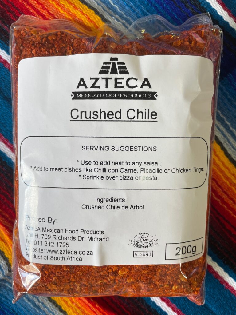 Crushed Chilli (200grs/bag) – Azteca – Mexican Food Products Online Store
